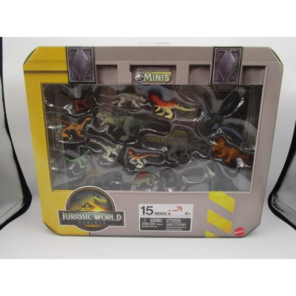 Mattel | Toys | Jurassic World Rebirth Minis 5 Mini Dinosaur Figure Box ...